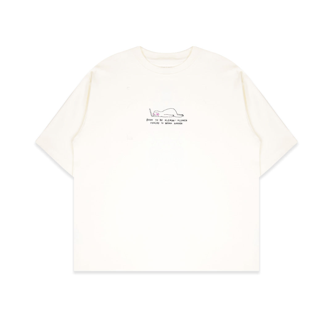Dagadu Kaos Boxy Klemar Klemer - Off White – Dagadu Official Store
